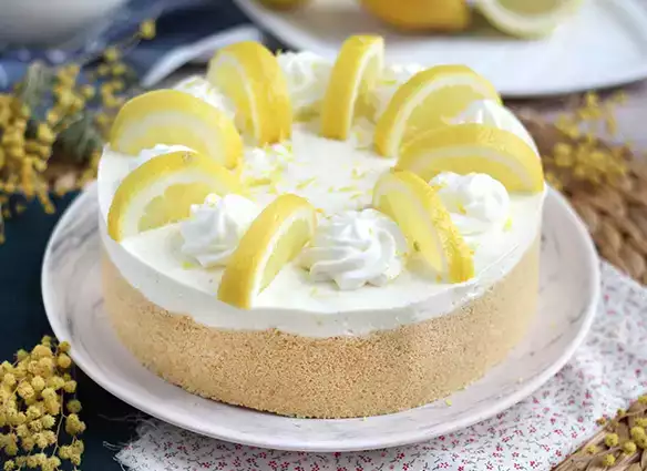 Recept na citrónový cheesecake bez pečenia