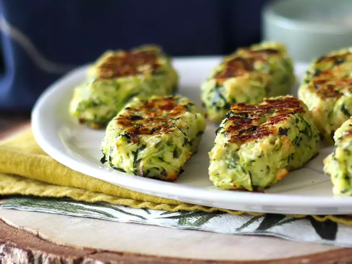 Pečené cuketové mäsové guľky recept